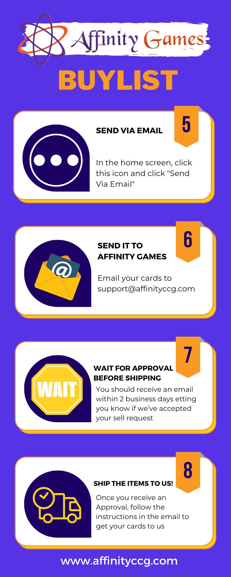 Affinity Games | Magic the Gathering | Sell your Cards | Get Cash Now
